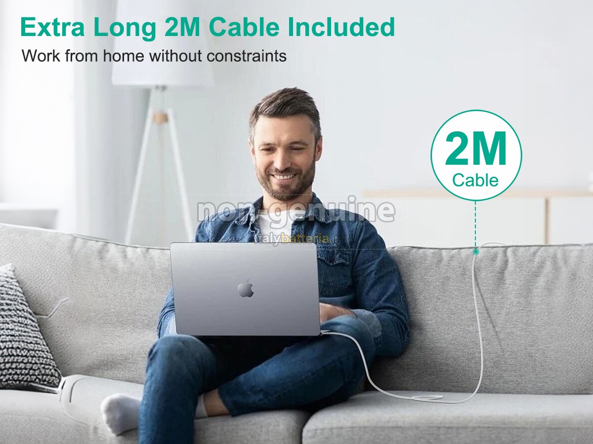 Adattatore per Apple 96W 20.5V 4.7A USBC TO MAGSAFE 3 | Italybatteria.it